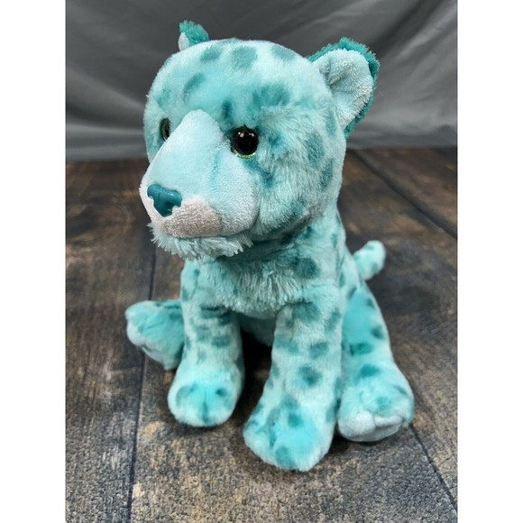 Aurora | Toys | Aurora Destination Nation 2 Aqua Cheetah Stuffed Animal ...